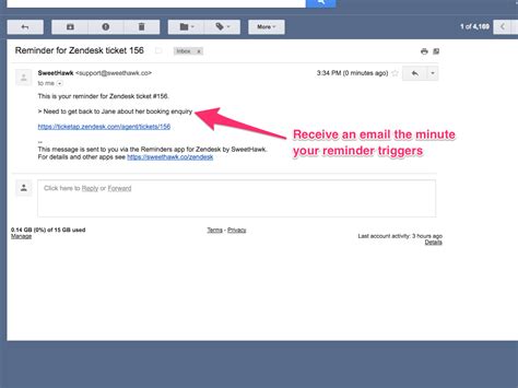 reminders app integration with zendesk support