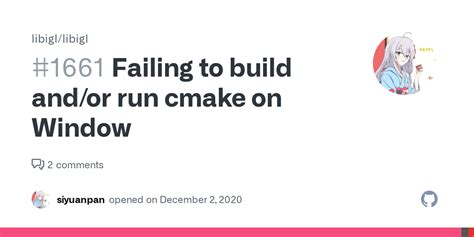 Failing To Build And Or Run Cmake On Window Issue Libigl Libigl Github