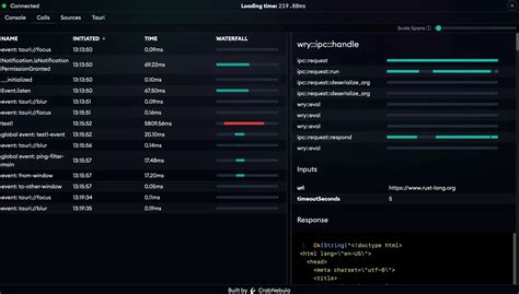 Announcing Devtools For Tauri Crabnebula