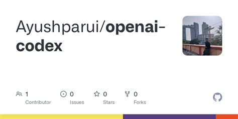 Github Ayushparuiopenai Codex