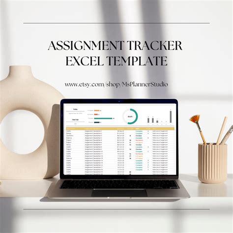 Assignment Tracker Excel Template Homework Planner Digital Download Etsy Assignment Tracker Excel Template Homework Planner Digital Download Etsy