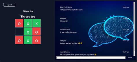 GitHub Anandkr Tic Tac Toe Game This Application Is A Digital Version Of The Classic Two