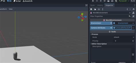 godot 4 0 3 world environment properties resources not displaying