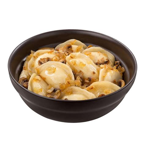 Вареники з картоплею та сиром із засмажкою з цибулі та грибів Mealtime готова страва 300г