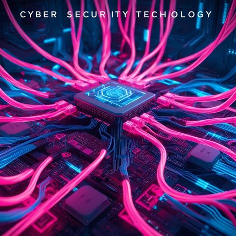 Cyber Security Technology With Computer Network Premium Ai Generated