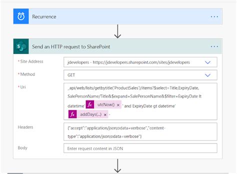 send email with sharepoint lookup columns data using power automates