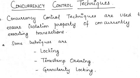 Gate Iconic Pro Concurrency Control Techniques Introduction To The
