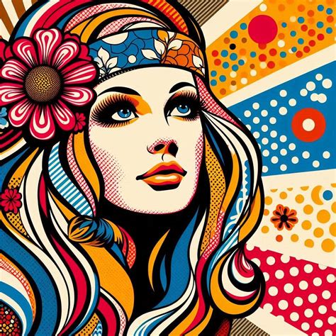 Solve 1960s Pop Art Jigsaw Puzzle Online With 306 Pieces