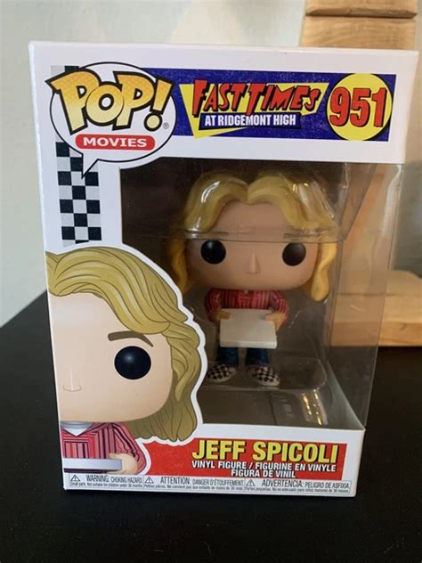 Fast Times At Ridgemont High Jeff Spicoli Pizza Box Funko Pop Vinyl