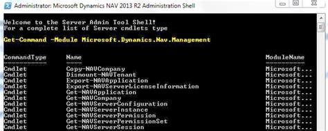NAV 2013 R2 Introduction To PowerShell