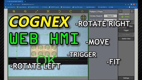 Kurobi Automation On Linkedin Cognex In Sight Vision Suite Web Hmi