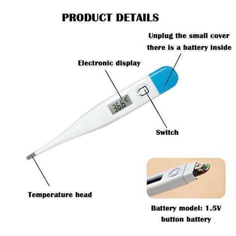 Thermometer For Fever Digital Basal Body Thermome Vicedeal