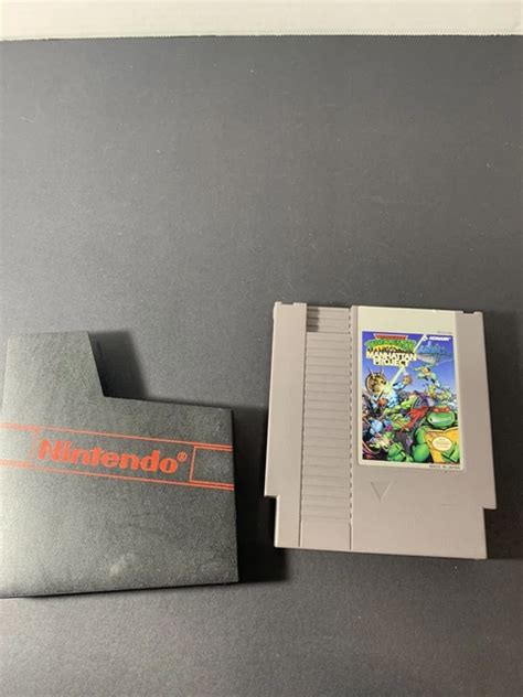 Teenage Mutant Ninja Turtles Iii The Manhattan Project Nintendo Nes Testé Eur 27 71 Picclick Fr