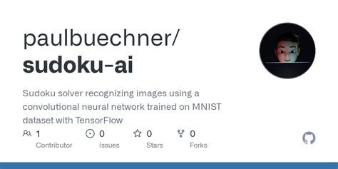 Github Paulbuechnersudoku Ai Sudoku Solver Recognizing Images Using