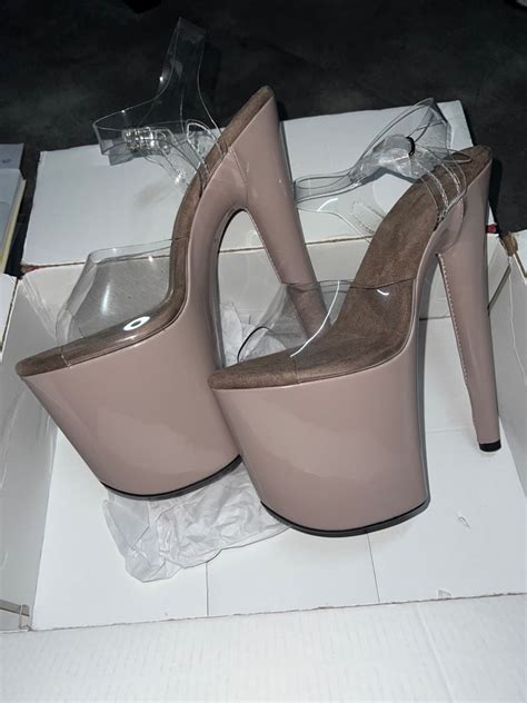 LEECABE POLE DANCE HEELS, Women's Fashion, Footwear, Heels on Carousell