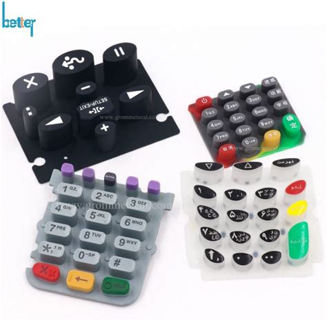 Pad Kekunci Elastomer Keypad Gg Papan Kekunci Getah Keypad Gg Butang Tekan Silikon