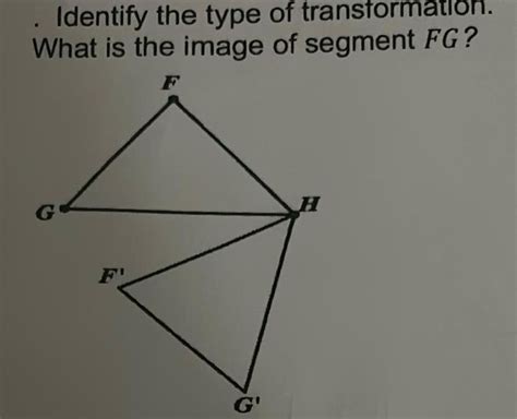 [answered] Identify The Type Of Transformation What Is The Image Of