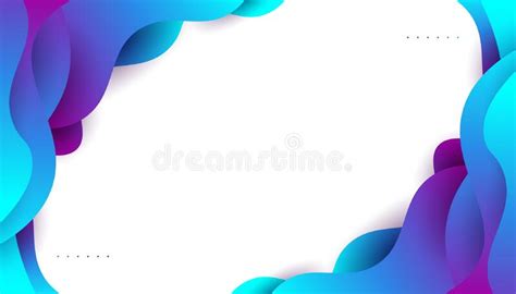 Modern Abstract Background Design With Colorful Liquid Shapes Stock Vector Illustration Of