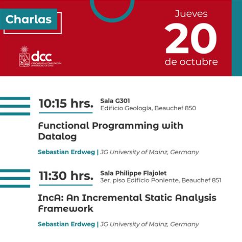 Charla Inca An Incremental Static Analysis Framework Dcc