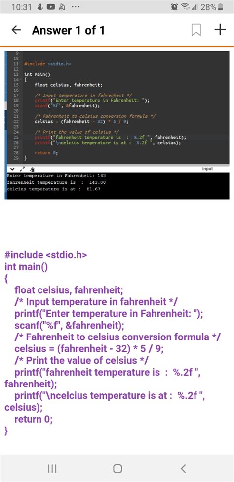 Solved What Is The Block Comment And Inline Comments Of This