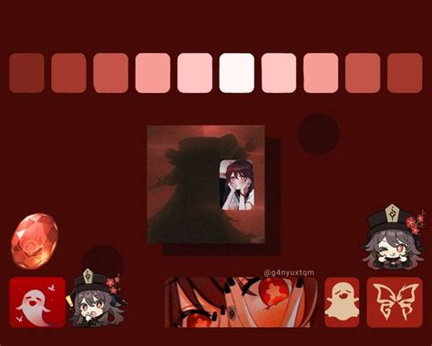 ↱ Teclado de hu tao ↲ | Fondo de pantalla de anime, Teclados para ...
