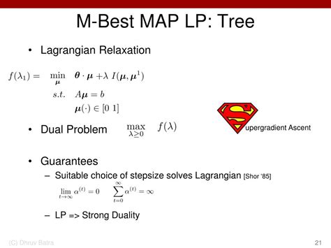 Ppt An Efficient Message Passing Algorithm For The M Best Map Problem Powerpoint Presentation