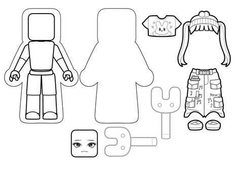 Paper Diy ️뉴진스and블랙핑크 로블록스 블라인드백 ️ 무료도안 무료배포 네이버 블로그