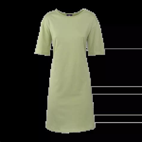 Damen Nachthemd Berit Baumwolle Bio Grey Melange Living Crafts