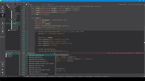 Qt6 Core 16 Networking 6 Synchronized Socket Youtube