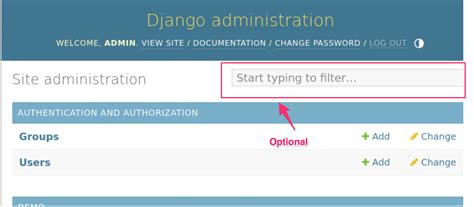 35471 Make The Admin Search Filter Optional In Nav Sidebar Django