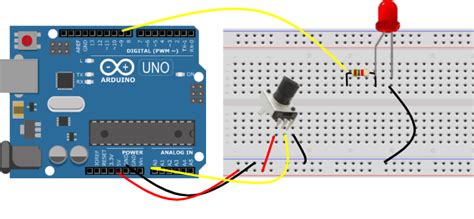 Arduino 7가변 저항 · 꾸리블로그