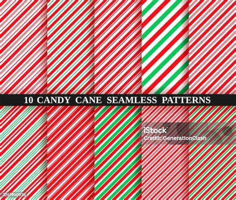 사탕 지팡이 스트라이프 매끄러운 패턴 크리스마스 텍스처 벡터 그림입니다 0명에 대한 스톡 벡터 아트 및 기타 이미지 0명 12월 개체 그룹 Istock