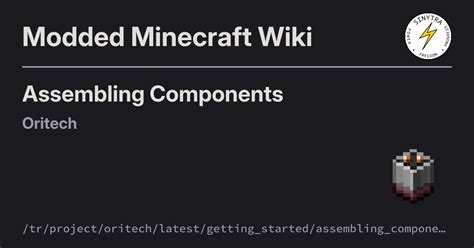 Assembling Components Oritech Assembling Components Oritech