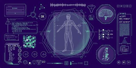 Premium Vector Hud Interface Design For Decoding Big Data