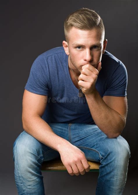 Nerd Thinking Stock Photo Image Of Face Dork Green 7880788