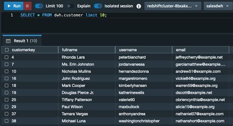 build an amazon redshift data warehouse using an amazon dynamodb single