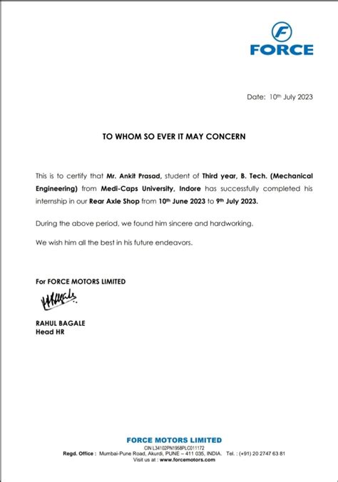 Ankit Prasad On Linkedin Automotiveindustry Internshipexperience