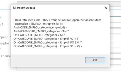 Sql Filtering Using A Form MS ACCESS Stack Overflow