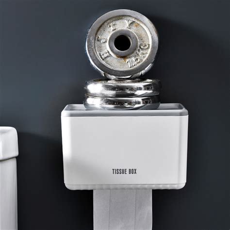 Badu Bg Пластмасов държач за тоалетна хартия монтиран на стена Водоустойчив Органайзер за