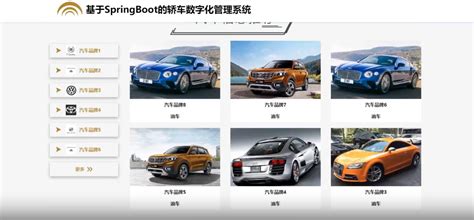 基于数据可视化 springboot vue的轿车数字化管理系统设计和实现 源码 论文 部署讲解等 csdn博客