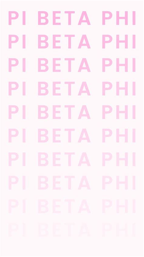 Pi Beta Phi Pink Letters Classic Round Sticker Artofit
