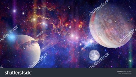 Space Wallpaper Banner Background Stunning View Stock Photo 1907561395 Shutterstock