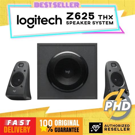 Logitech Z625 SPEAKER SYSTEM With SUBWOOFER THX Certified Sound Shopee Malaysia