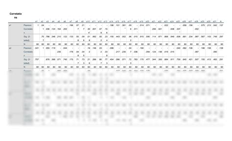Solution Determining Item Score Values Using The Spss Correlation