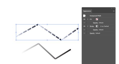 Solved Compound Path For Dashed Lines Adobe Product Community 15193496