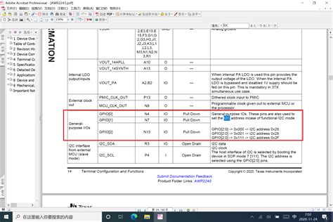 AWR Pcs AWR Cascaded FPGA Use One I C And One SPI To Connect PCS AWR PCS