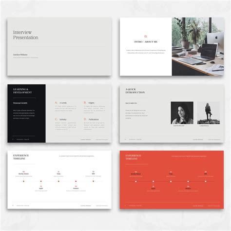 Interview Presentation Template For PowerPoint