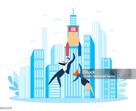 자석 작업 사람들은 당겨 사업가 개념 매니저 성공 말굽 남자 매력 디자인 플랫 스타일 벡터 일러스트 개념에 대한 스톡 벡터 아트 및 기타 이미지 Istock