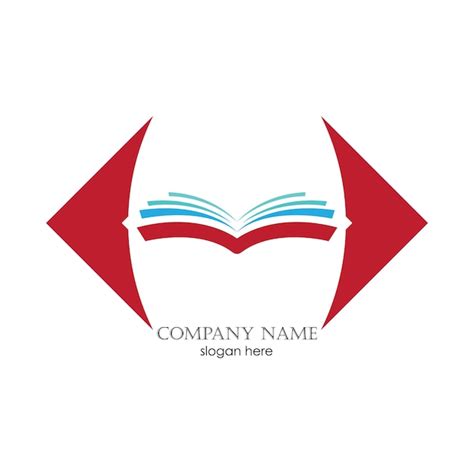 Premium Vector Book Education Logo