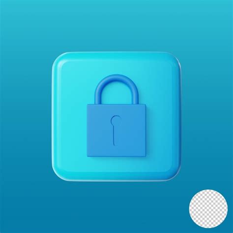Ux Ui 웹 모바일 앱용 자물쇠 아이콘 프리미엄 Psd 파일